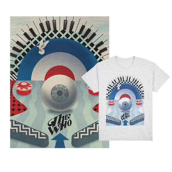 1969 Tommy Album T-Shirt + Poster - The Who Official Store