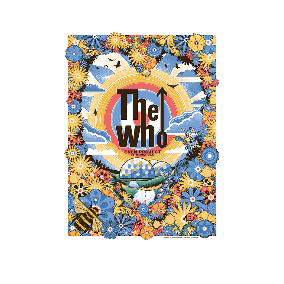 The Who Tour Poster 2023 - The Who Official Store