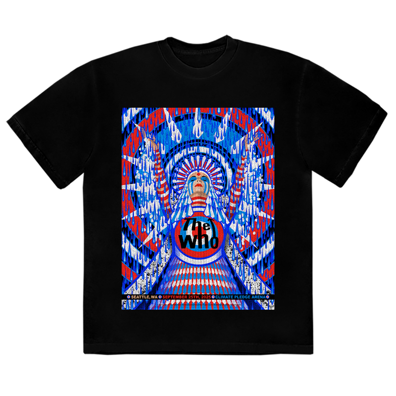 Seattle, WA 2025 T-Shirt - The Who Official Store