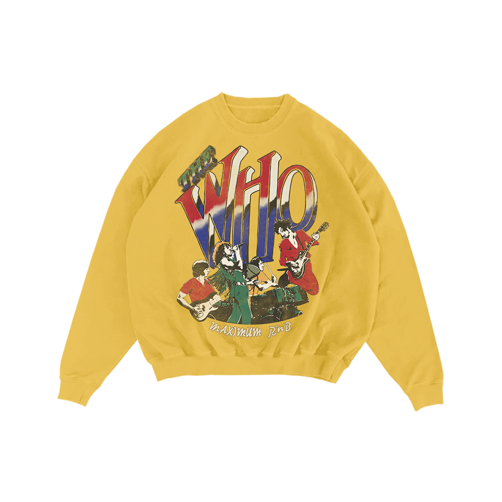 The Who Maximum RnB Crewneck - The Who Official Store