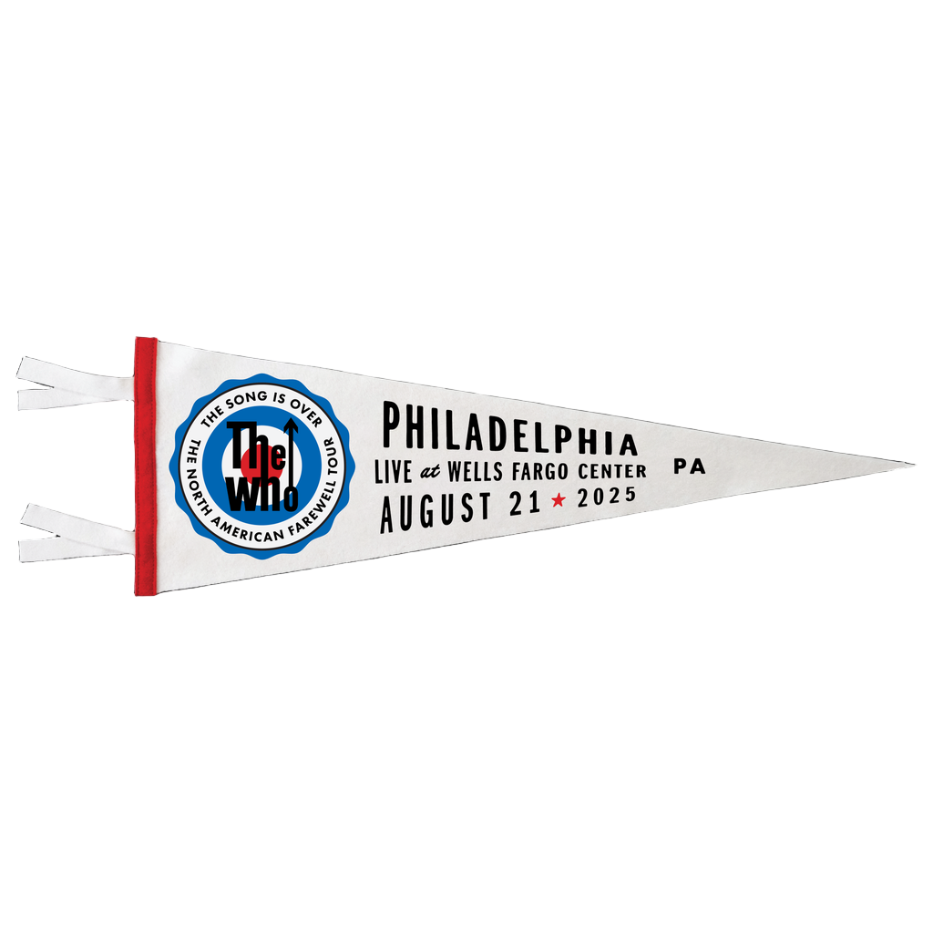 Philadelphia, PA 2025 Pennant - The Who Official Store