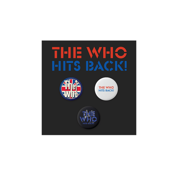 Hits Back Button Pin Set – The Who Official Store