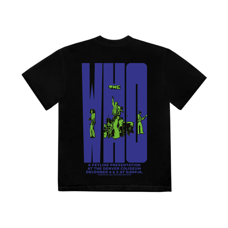 Who's Next Black T-Shirt - The Who Official Store